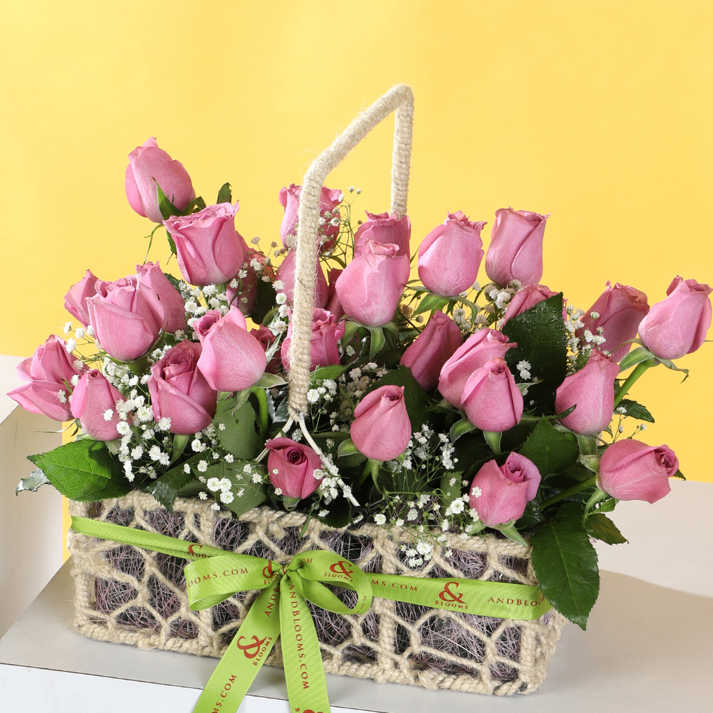 Basket Full of Roses